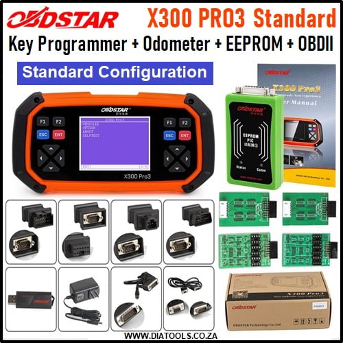 OBDStar X300 PRO3 Standard Configuration Key Master