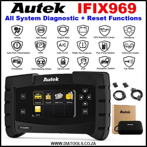 Autek IFIX969 Automotive Scanner Full System - DIATOOLS