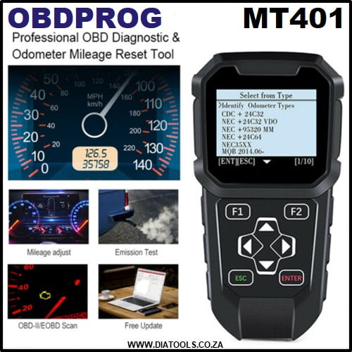 OBDprog MT401 Odometer Adjustment Correction Tool