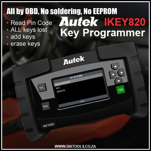Autek IKey820 OBD2 Key Programmer - DIATOOLS