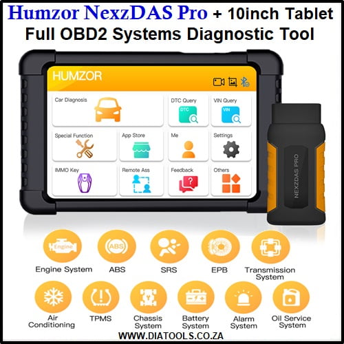 Humzor NexzDAS Pro Diagnostic Tool - DIATOOLS