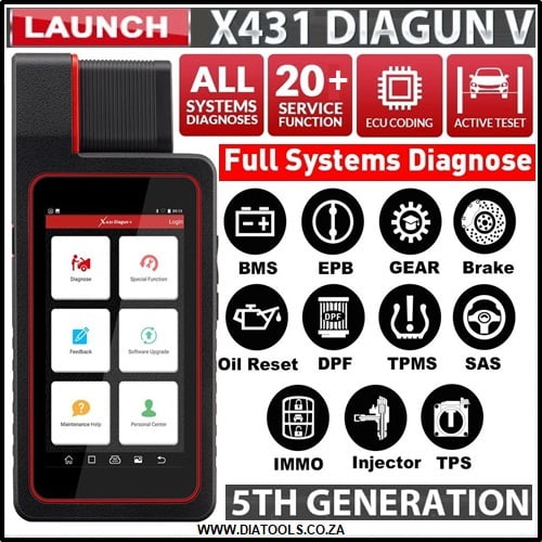 Launch X431 Diagun V Full System Diagnostic Tool - DIATOOLS