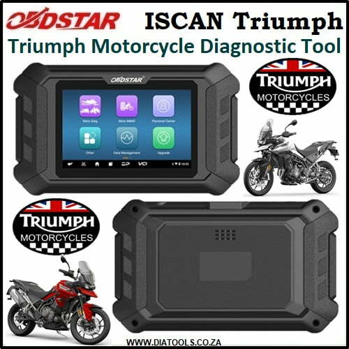 OBDStar ISCAN Triumph Motorcycle Diagnostic Tool - DIATOOLS