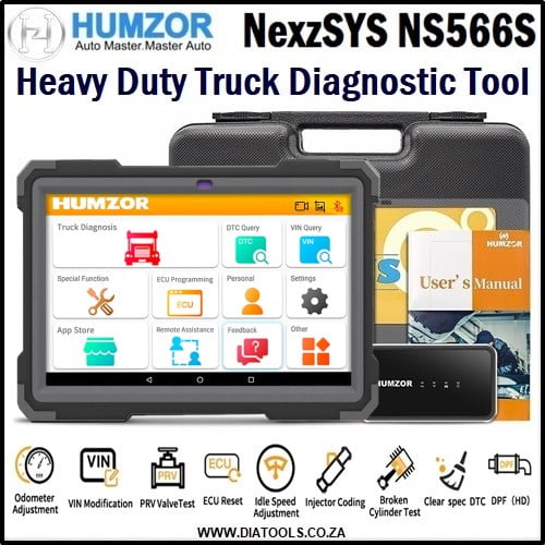 Humzor NexzSYS NS566S Heavy duty Truck Diagnostic Tool