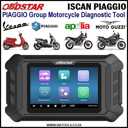 OBDStar ISCAN PIAGGIO Group Motorcycle Diagnostic Tool